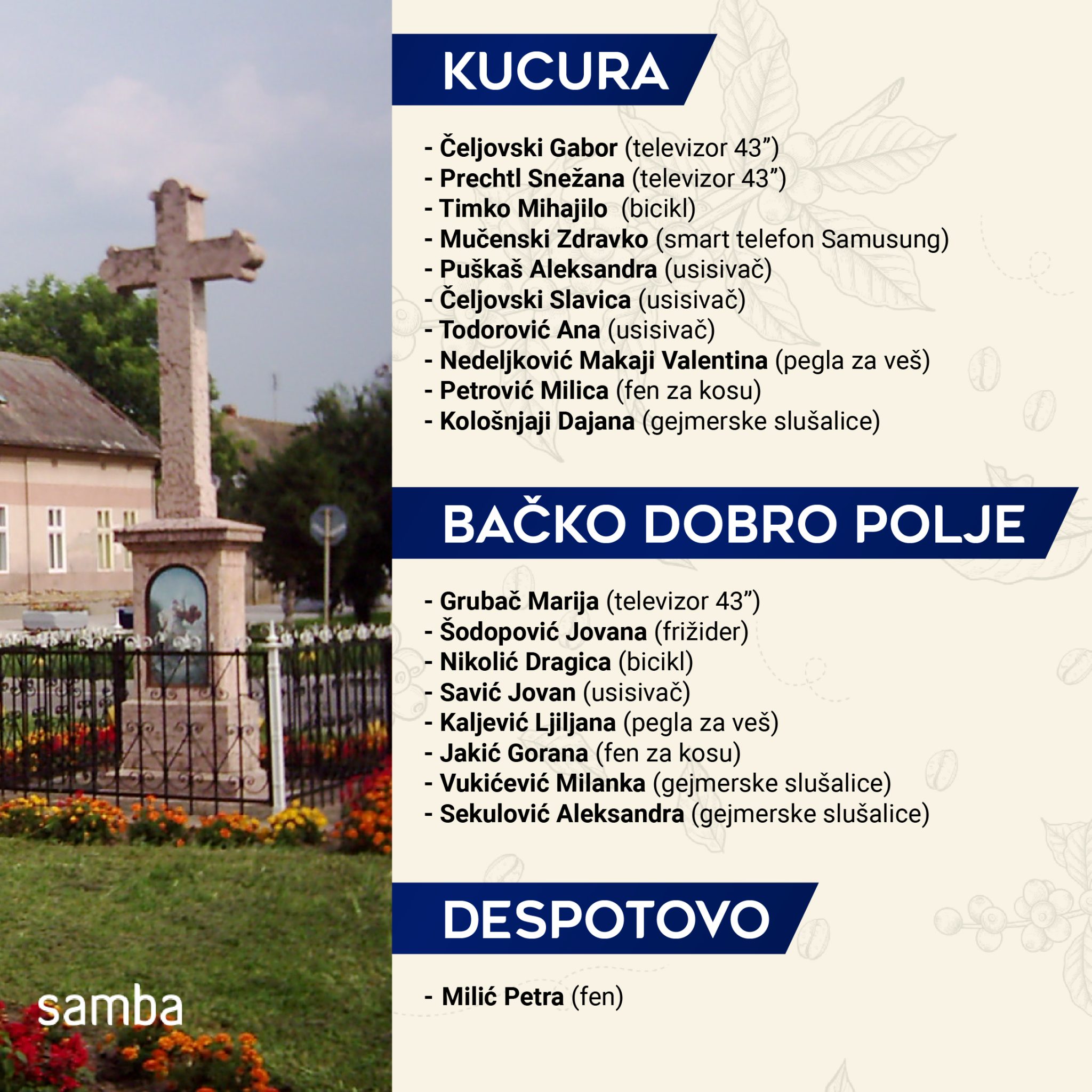 Nagradna Igra - Samba kafa